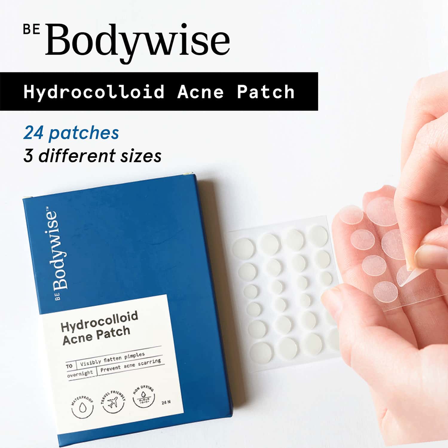 Buy BE BODYWISE SET OF 24 HYDROCOLLOID ACNE PATCH Online & Get Upto 60% ...