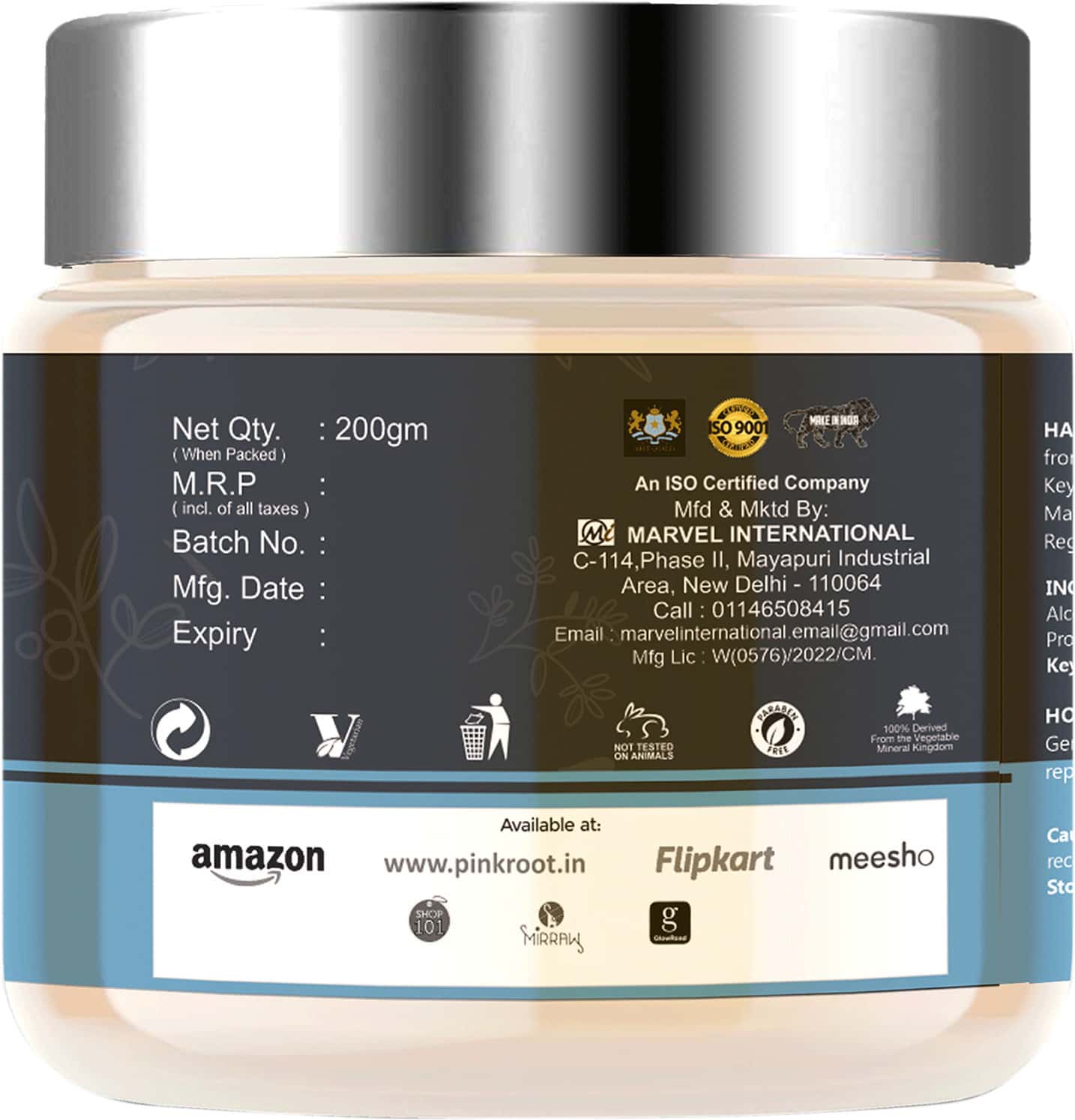 Buy PINK ROOT HAIR FALL CONTROL HAIR MASK 200GM Online & Get Upto 60% ...