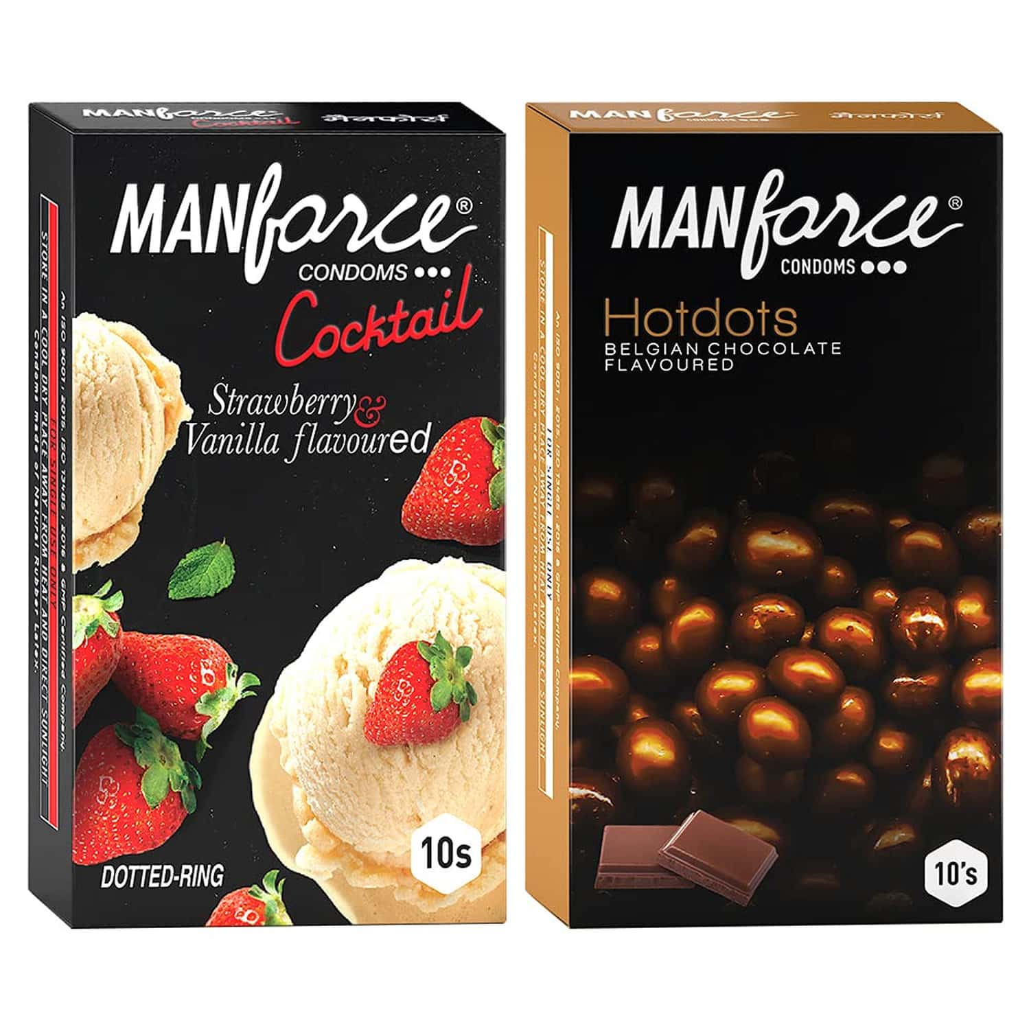 Buy MANFORCE PREMIUM CONDOMS (HOTDOTS BELGIAN CHOCOLATE & COCKTAIL ...