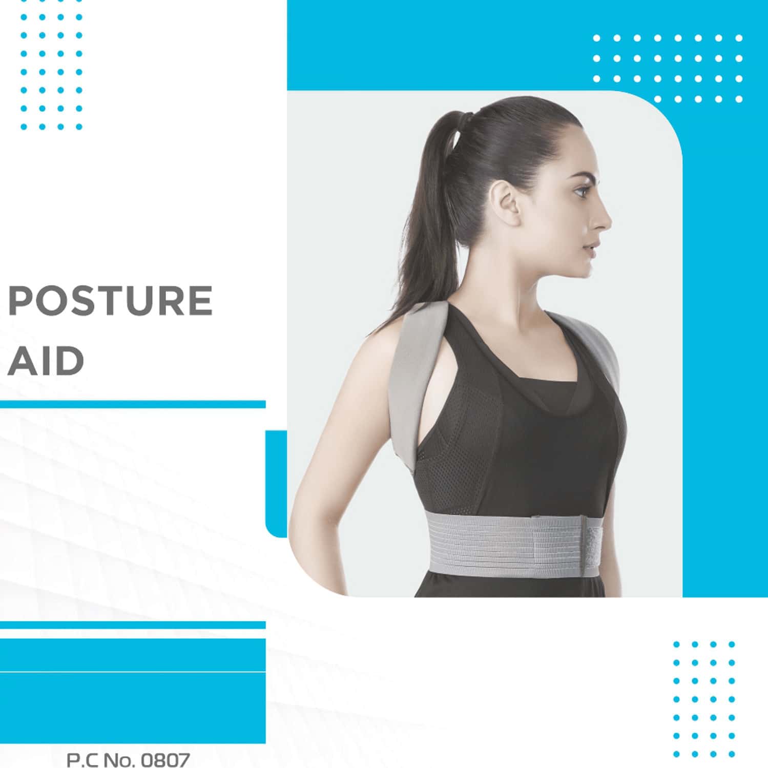 Buy VISSCO POSTURE AID (MODERATE SUPPORT) | IDEAL AID TO CORRECT ...