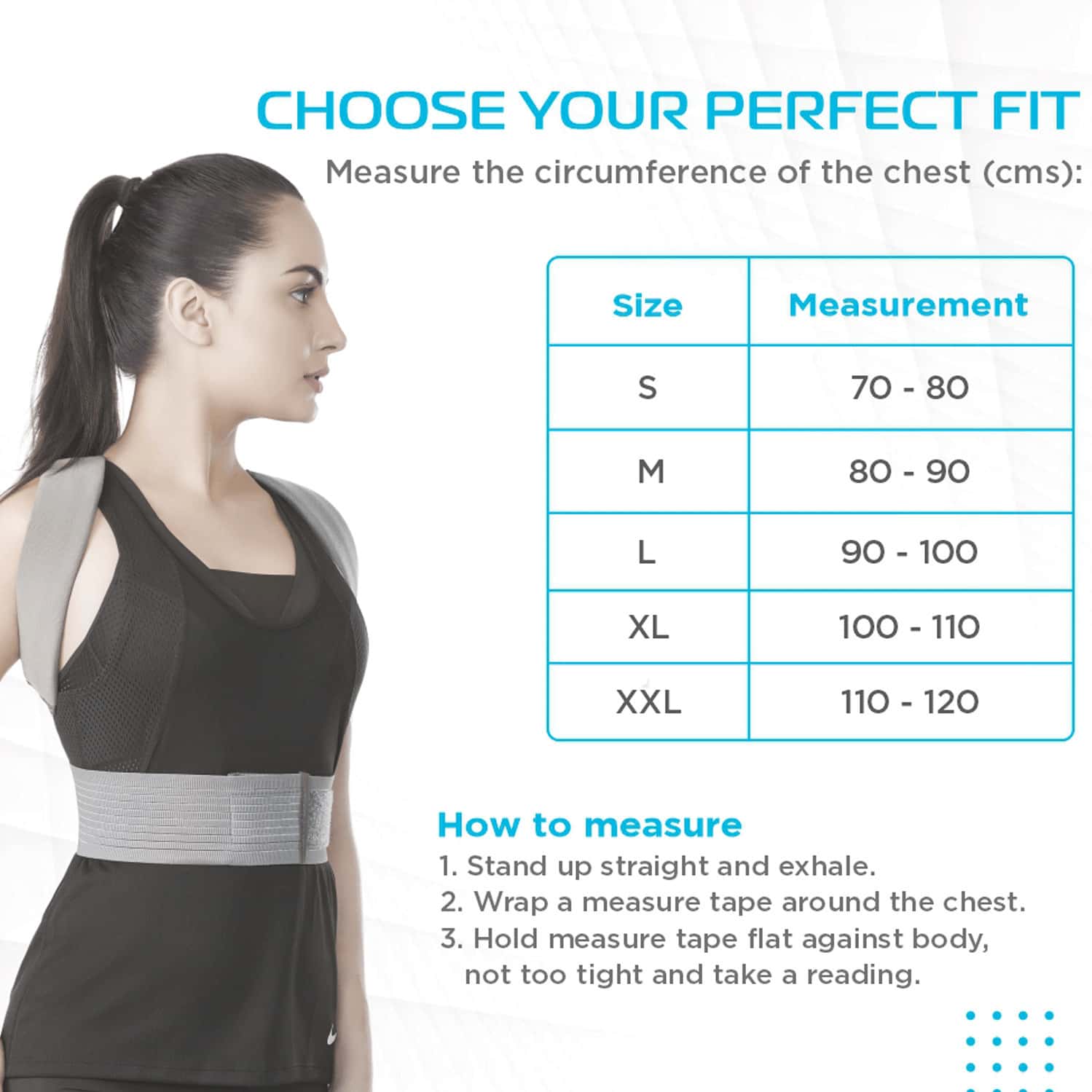 Buy VISSCO POSTURE AID (MODERATE SUPPORT) | IDEAL AID TO CORRECT ...