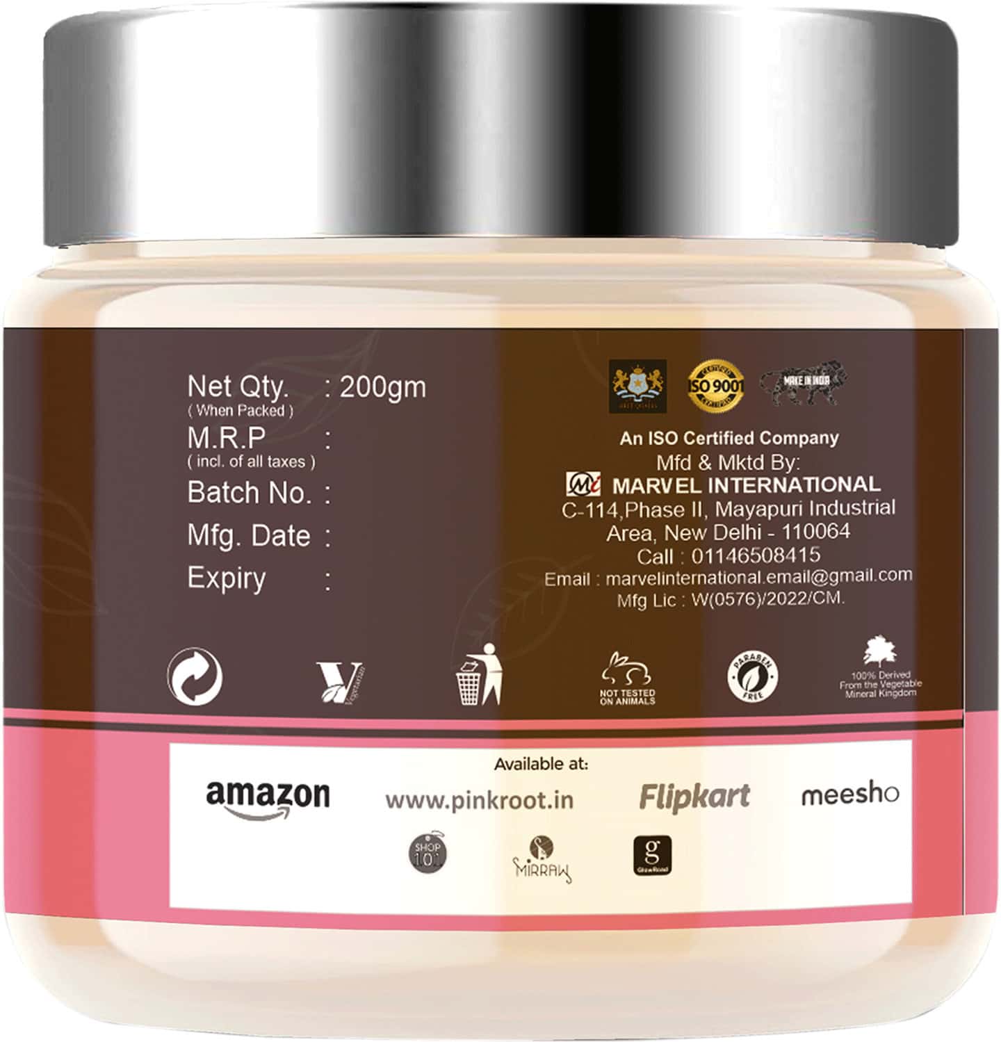 Buy PINK ROOT ONION HAIR MASK 200GM Online & Get Upto 60% OFF at PharmEasy