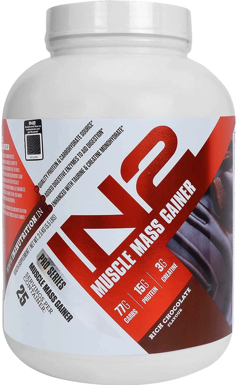 Buy SCITRON NITRO SERIES HYPER MASS GAINER - 5KG (MILK CHOCOLATE ...