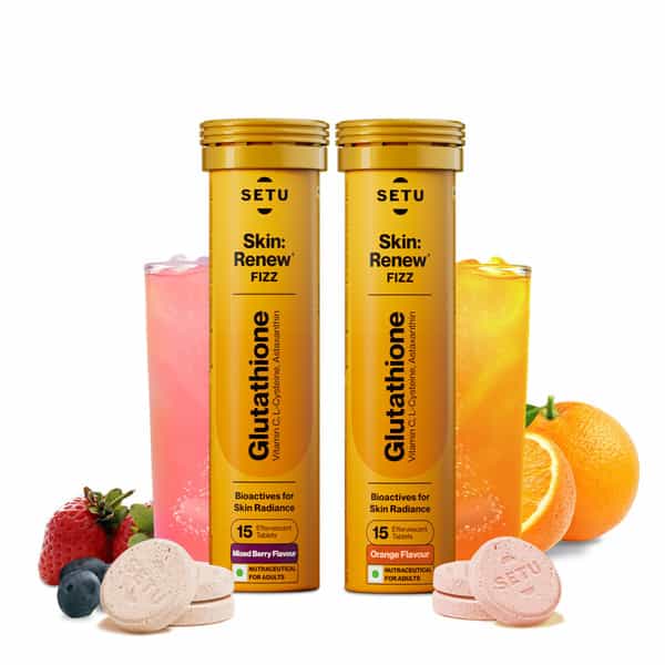 Buy SETU SKIN RENEW - 15 EFFERVESCENT TABLETS MIXED BERRY & ORANGE ...