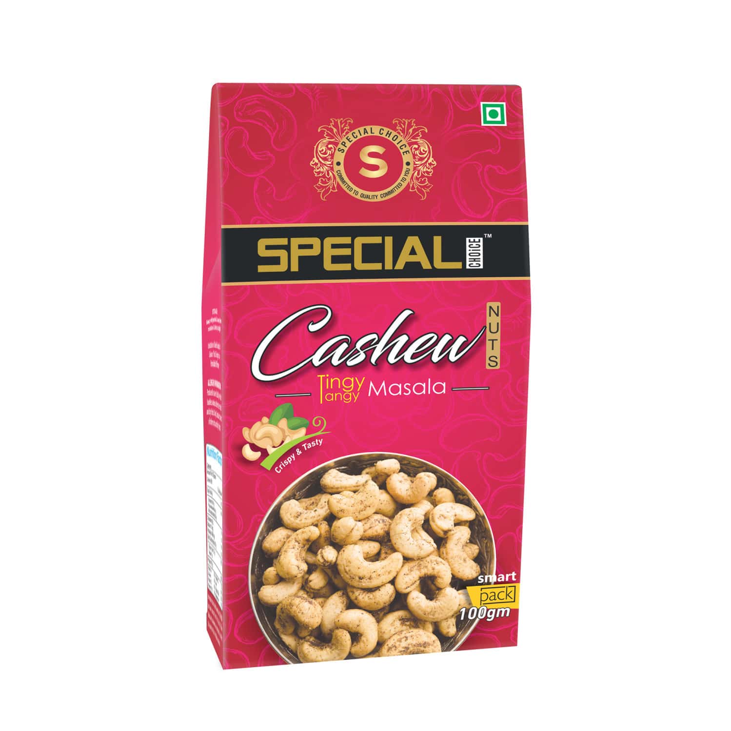 Buy SPECIAL CHOICE CASHEW NUTS TINGY TANGY MASALA 100G X 3 Online & Get ...