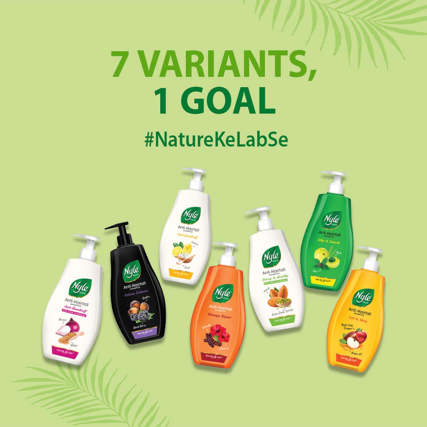 Buy NYLE NATURALS ANTI-DANDRUF SHAMPOO, WITH CURD & LEMON, 800ML Online ...