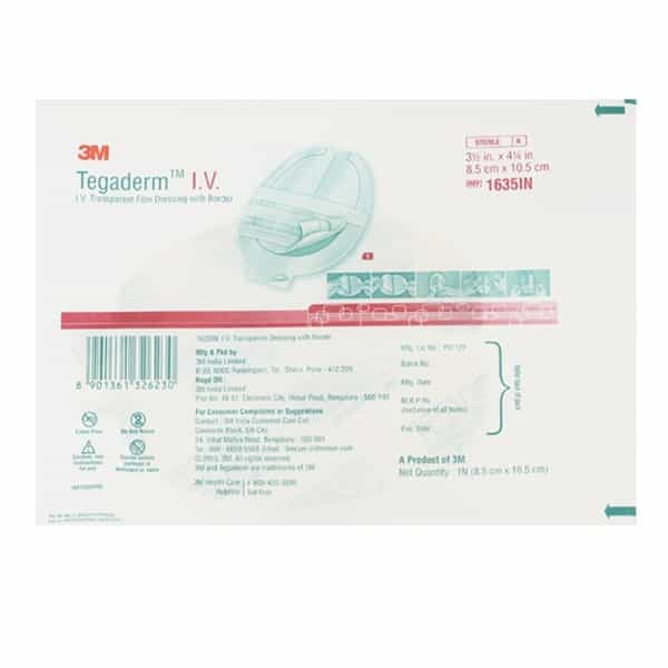 Buy 3M TEGADERM FILM 1635 50 PIECES Online & Get Upto 60% OFF at PharmEasy