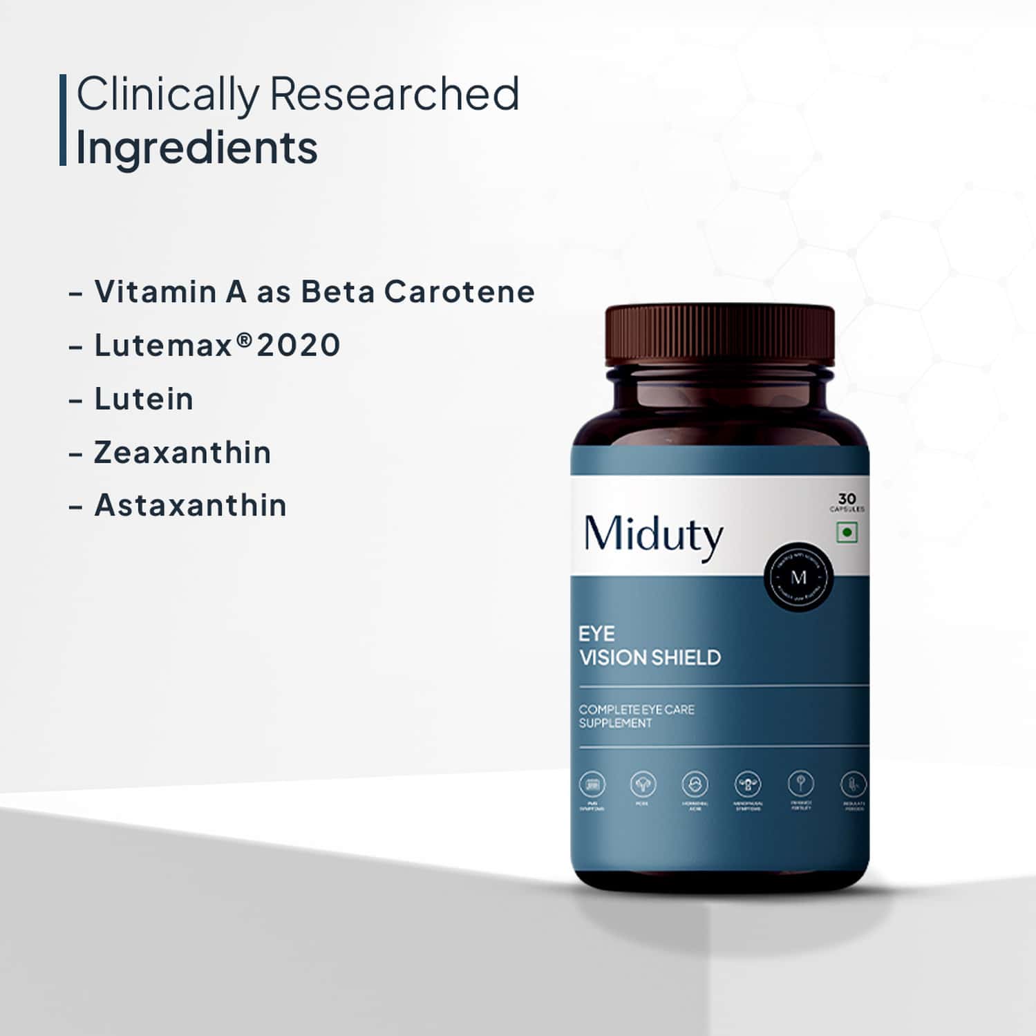 Buy MIDUTY PALAK NOTES EYE VISION SHIELD - SUPPLEMENT DRY EYES - EYE ...