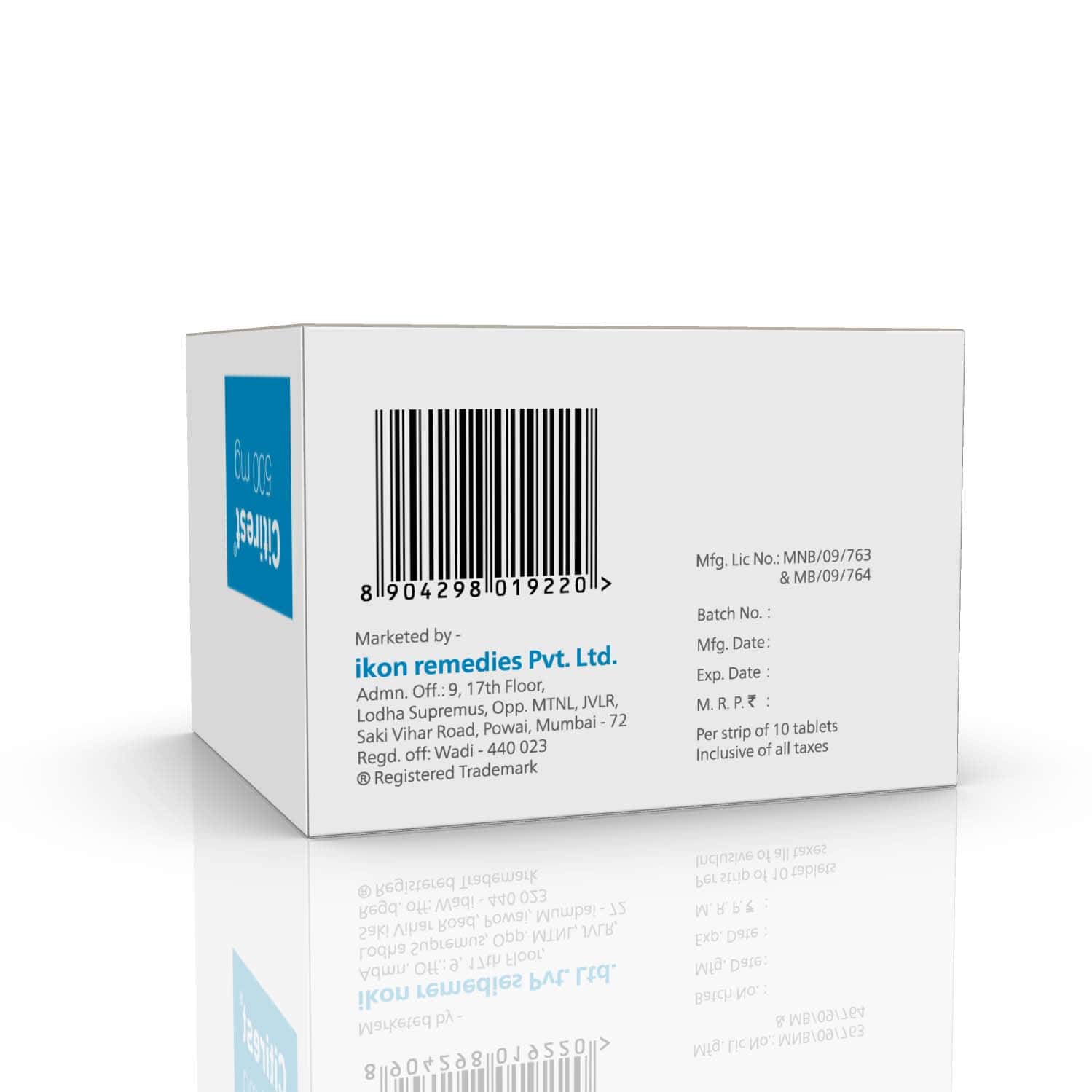 Buy Citirest 500 MG Chewable Tablet (10) Online at Flat 15% OFF | PharmEasy