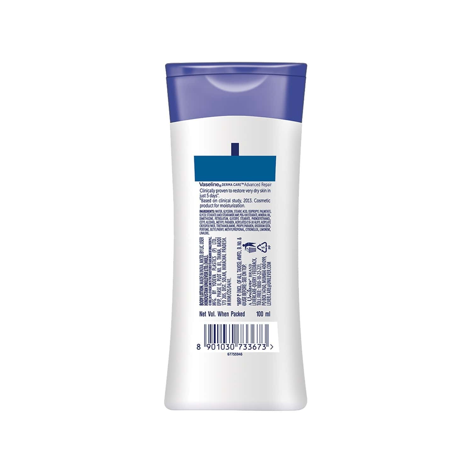 Buy VASELINE INTENSIVE CARE ADVANCED REPAIR BODY LOTION BOTTLE OF 100 ...