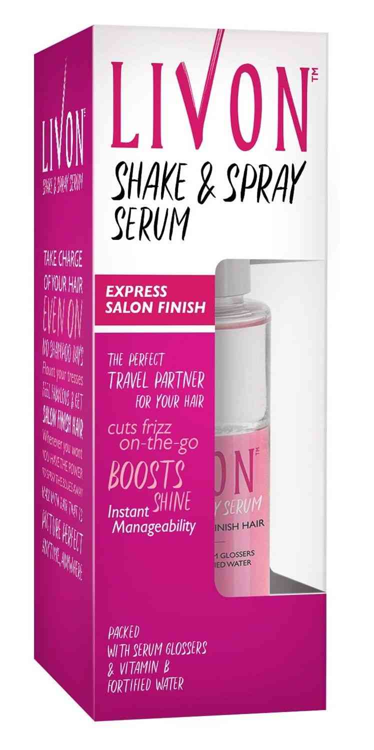 Buy Livon Anti Germ Hair Spray, Instant Protection From 99.99% Germs ...