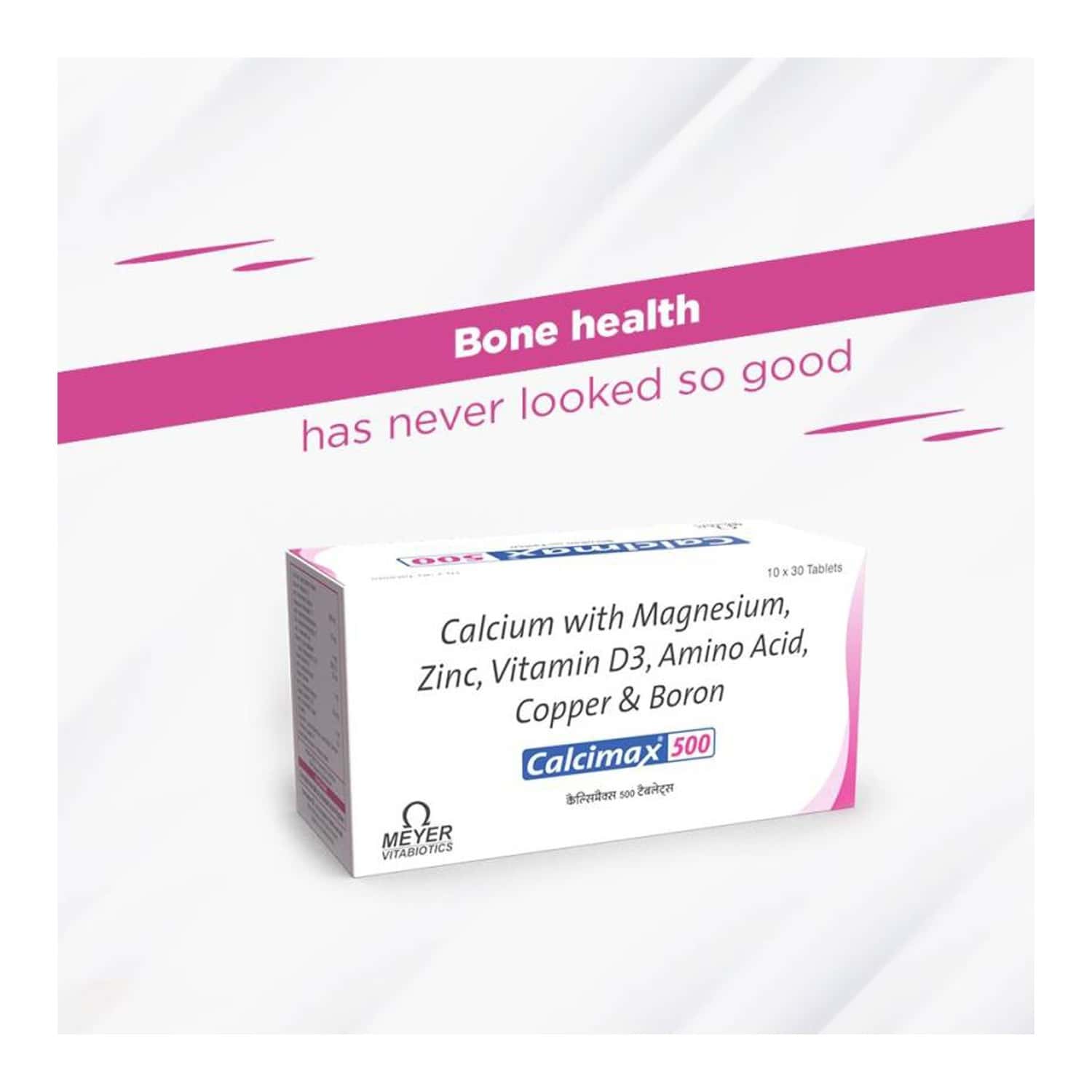 Buy CALCIMAX 500 - HEALTH SUPPLEMENT (500 MG OF CALCIUM) WITH WELLMAN ...