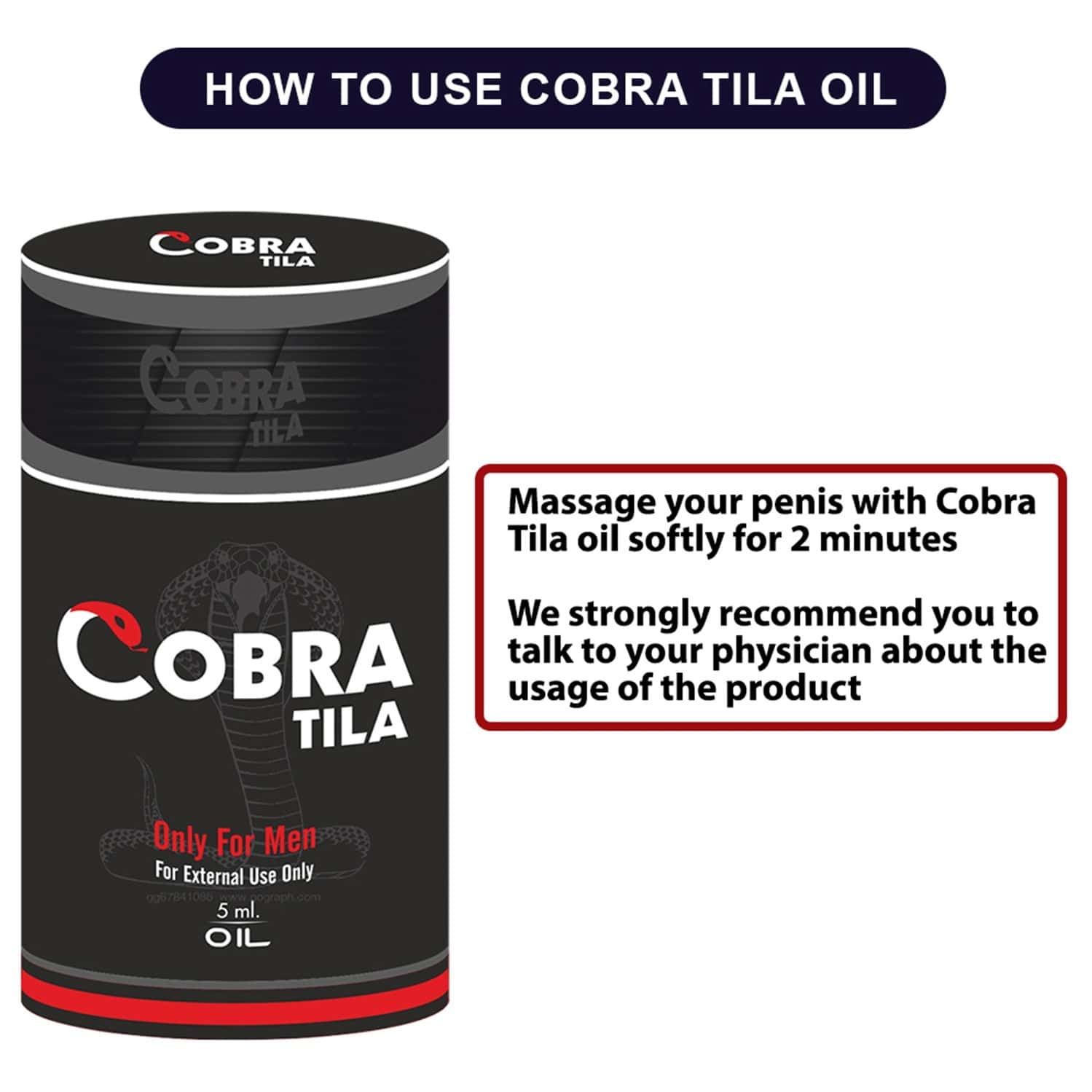 Buy CIPZER COBRA TILA OIL 5ML Online & Get Upto 60% OFF at PharmEasy