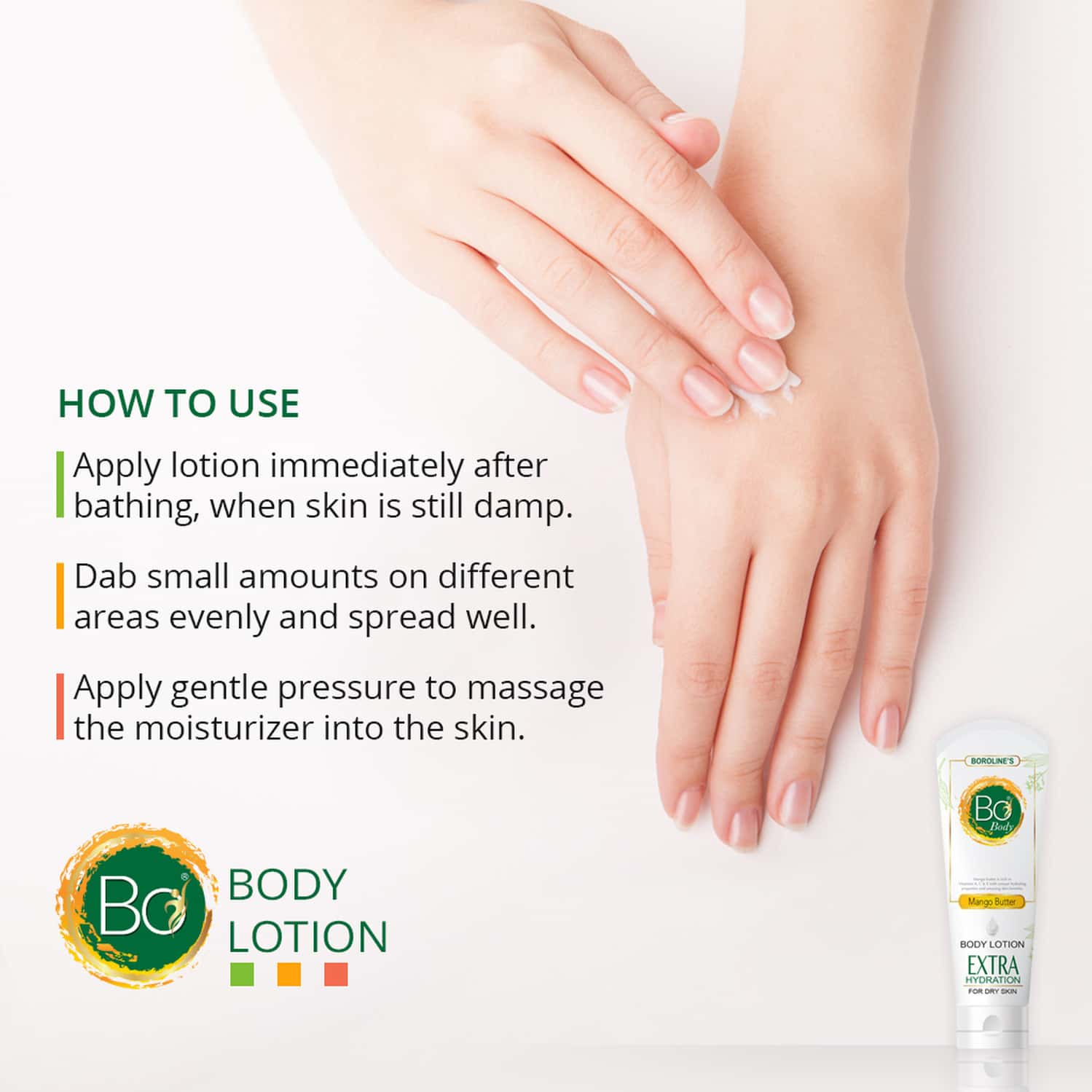 Buy BOROLINE BO BODY LOTION 250 ML + ANTISEPTIC CREAM 100 GM + FREE BO ...
