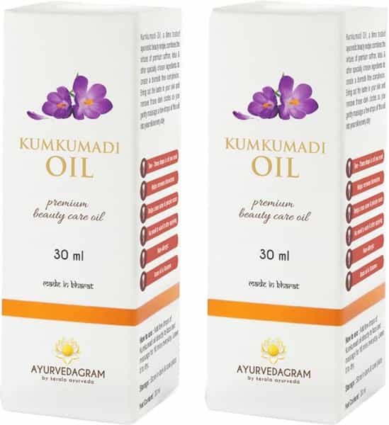 Buy KERALA AYURVEDA KUMKUMADI OIL BOTTLE OF 30 ML Online & Get Upto 60% ...