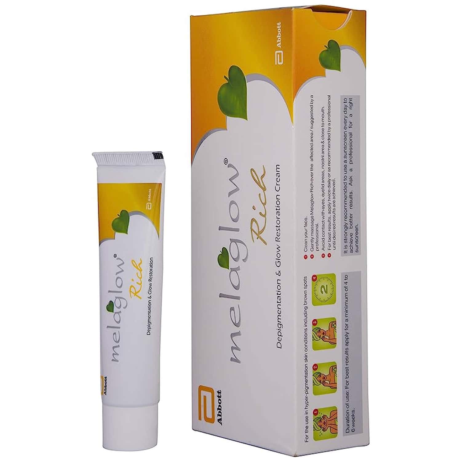 Buy MELAGLOW RICH DIPIGMENTATION & GLOW RESTORATION CREAM ( PACK OF 3 ...