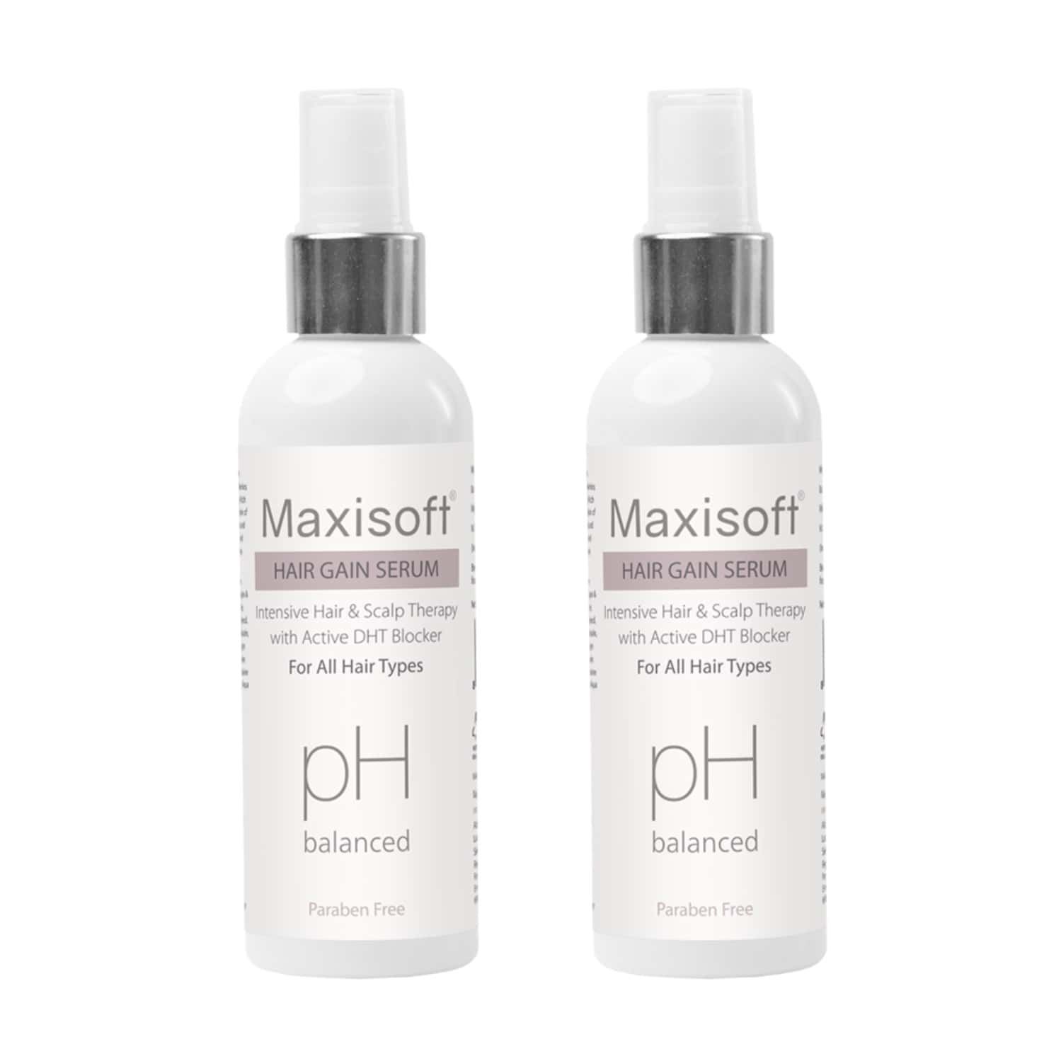 Buy MAXISOFT HAIR GAIN SERUM 100 ML | FOR ALL HAIR TYPES | PARABEN FREE ...