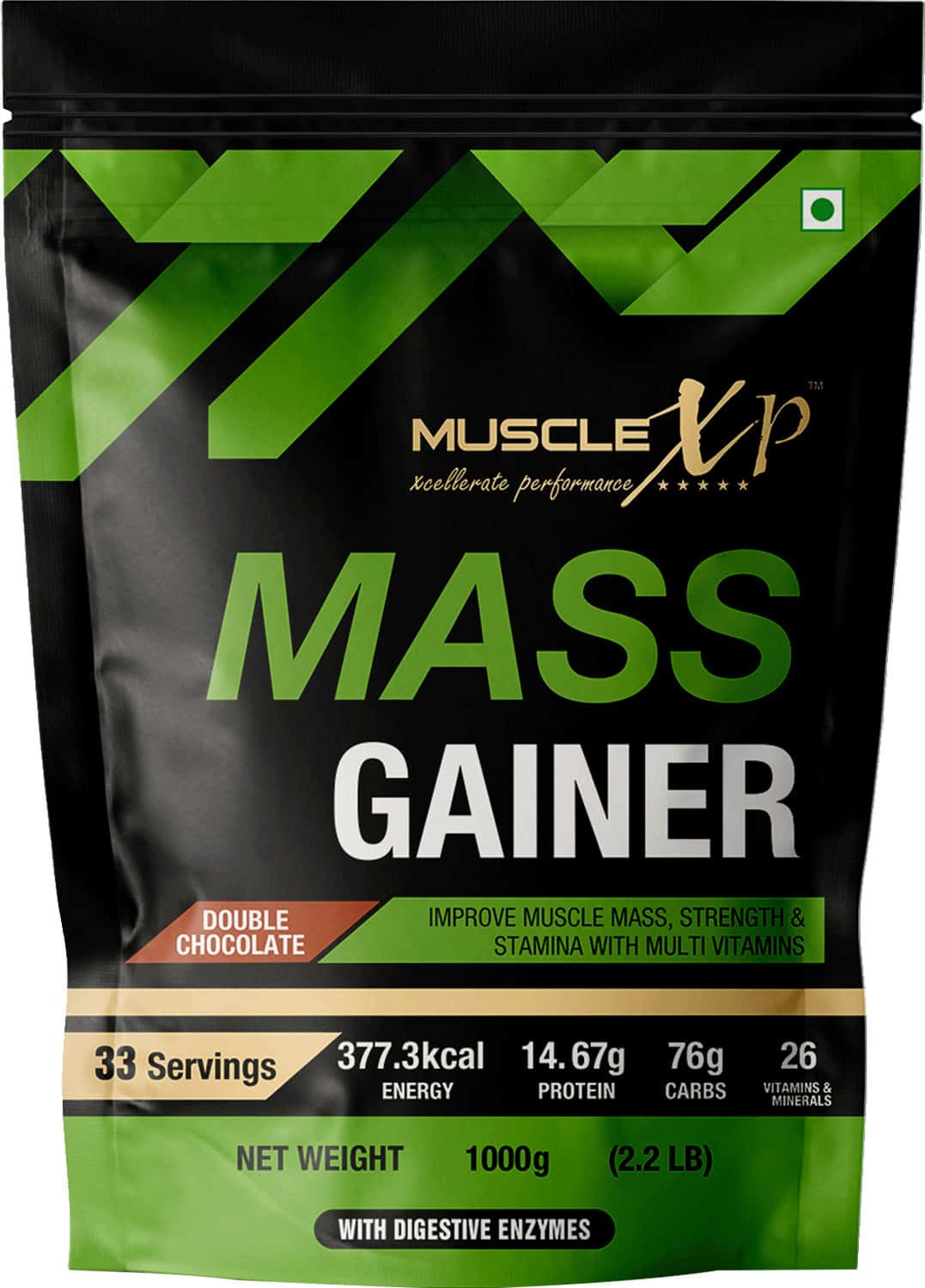 Buy MUSCLEXP MASS GAINER - WITH 26 VITAMINS AND MINERALS DOUBLE ...