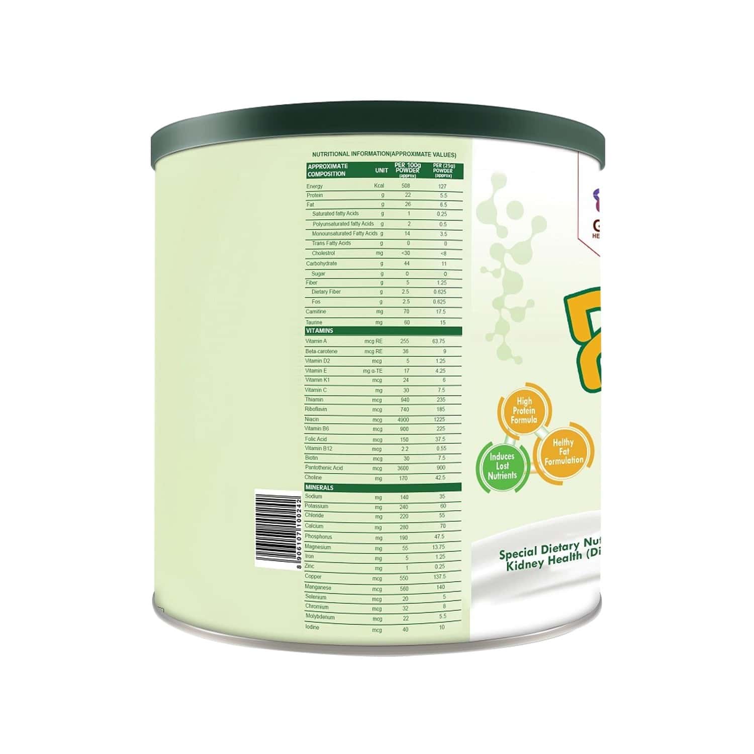 Buy Pro360 Nephro Hp Vanilla Nutrition Drink Tin Of 400 G Online & Get ...