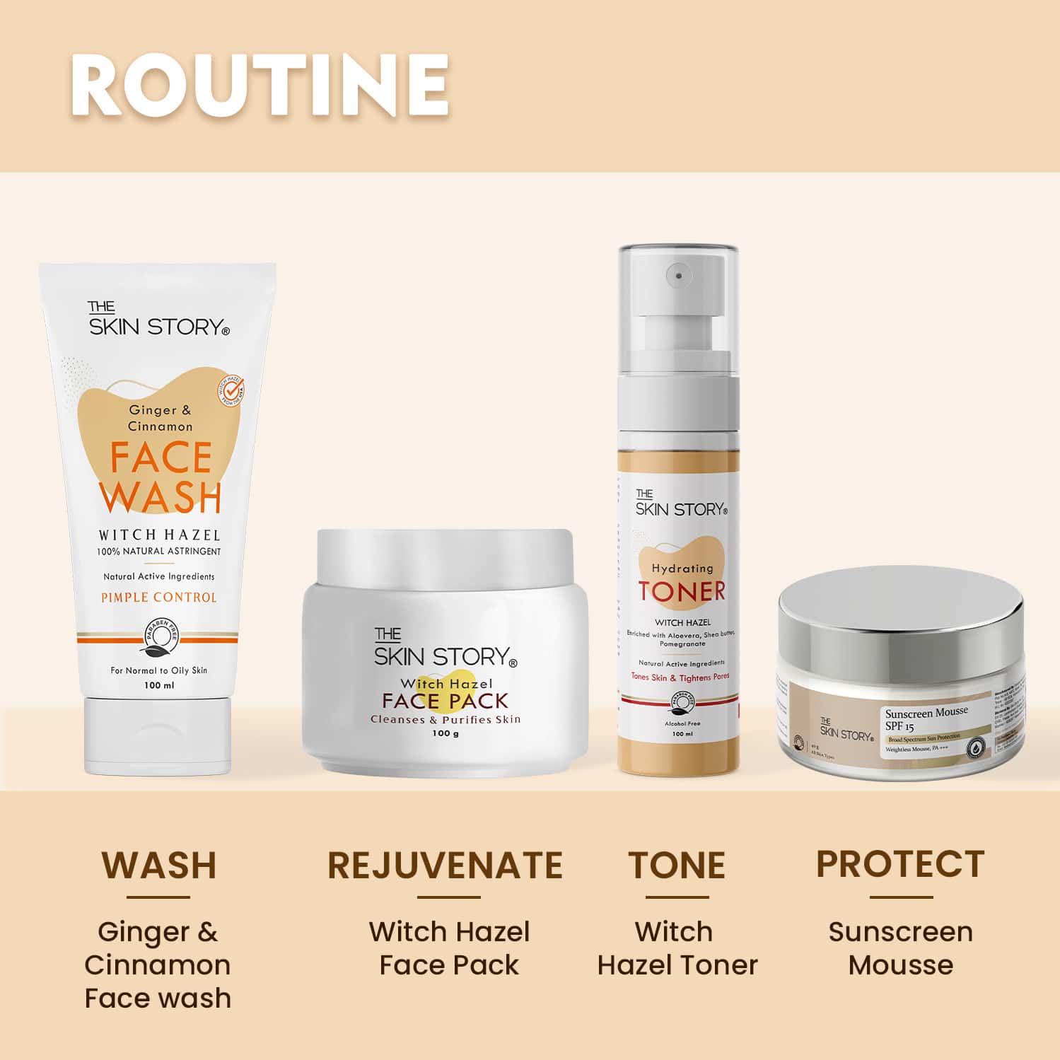 Buy THE SKIN STORY WITCH HAZEL FACE PACK, 100G Online & Get Upto 60% ...