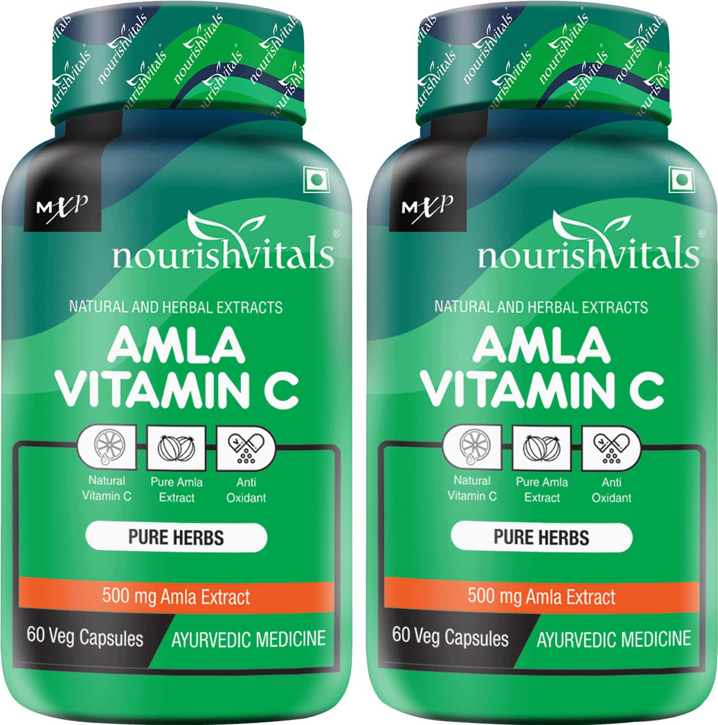 Buy NOURISHVITALS AMLA VITAMIN C WITH TANNINS > 25% PURE HERBS 500 MG ...