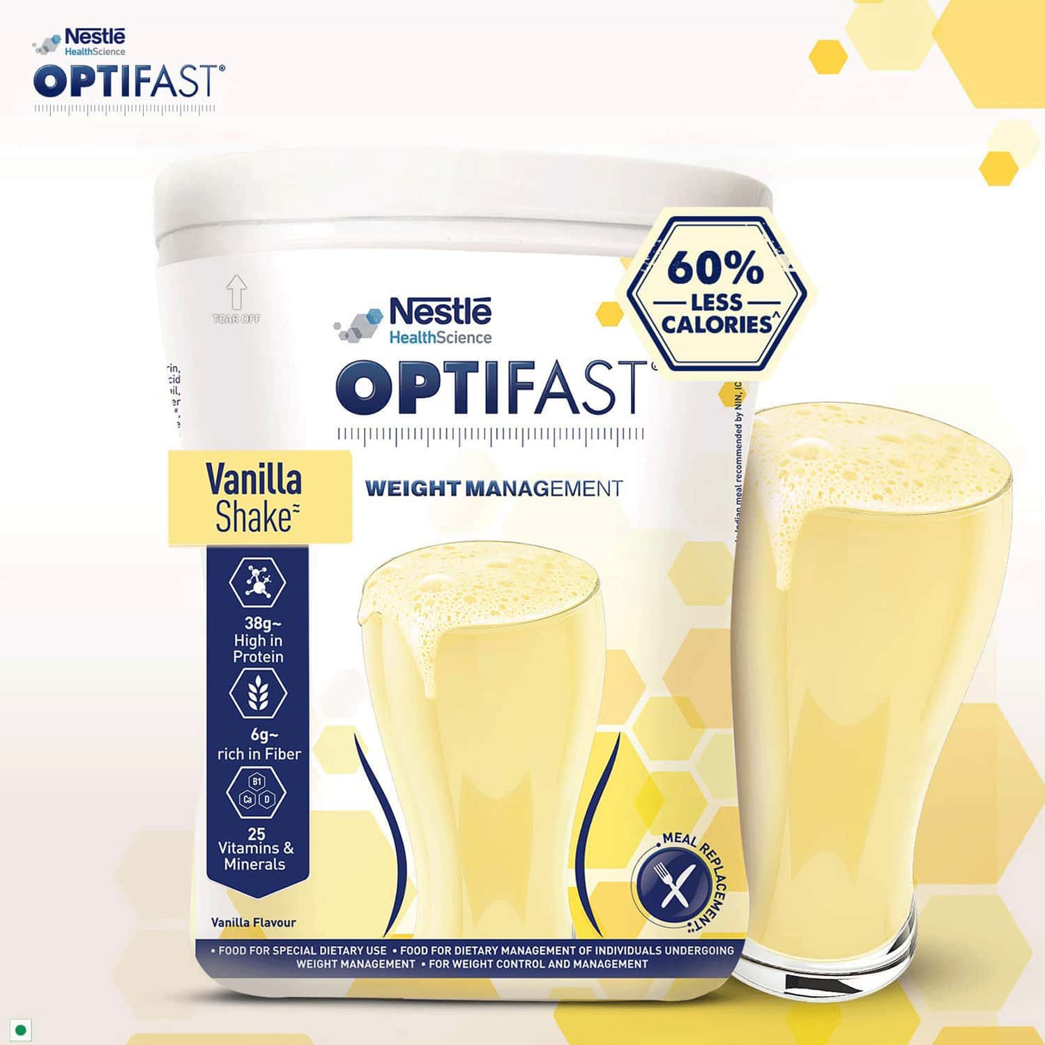 Buy NESTLE OPTIFAST SCIENTIFICALLY DESIGNED WEIGHT LOSS DIET 400G PET ...
