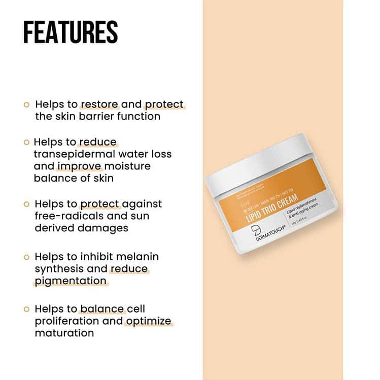 Buy DERMATOUCH LIPID TRIO CREAM | ANTI-AGING CREAM | OIL CONTROL ...