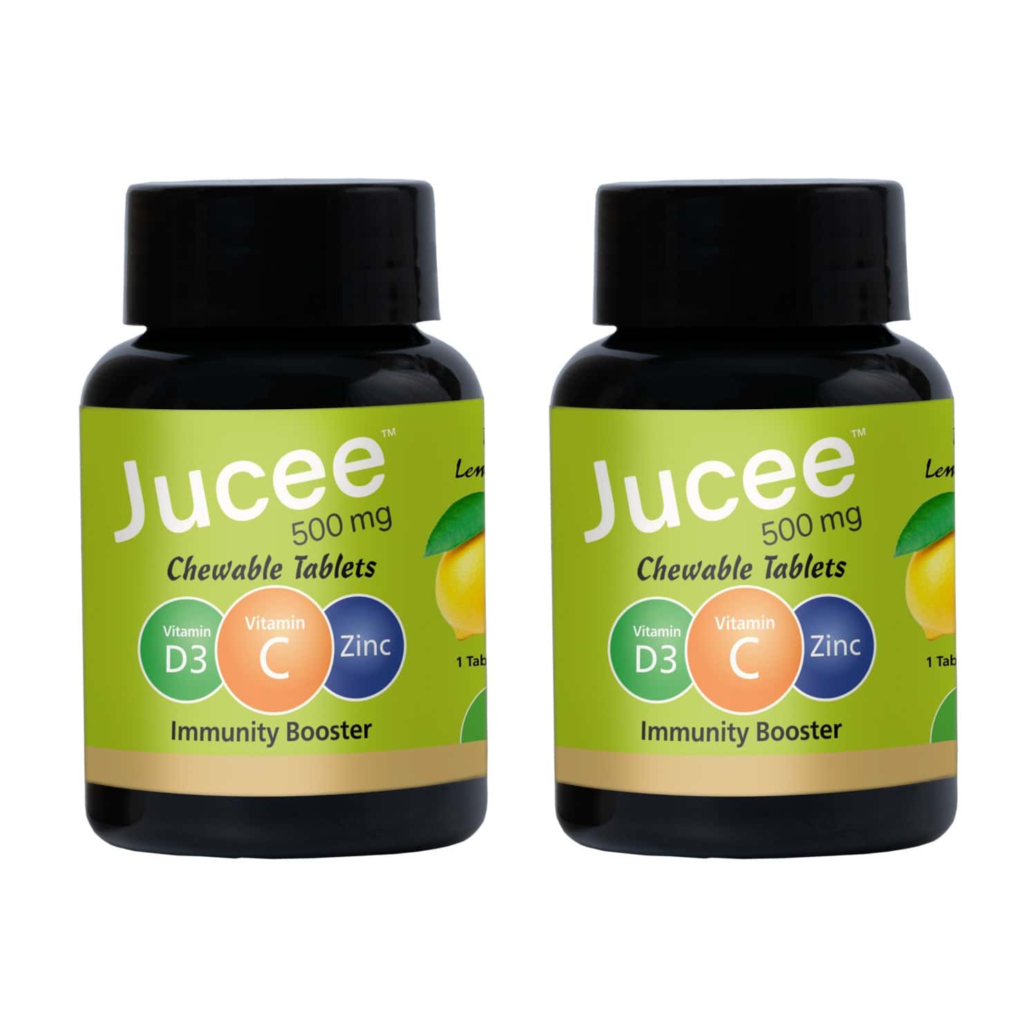 Buy JUCEE CHEWABLE TABLETS 60 CAPS | VITAMINS & ZINC | LEMON FLAVOUR ...