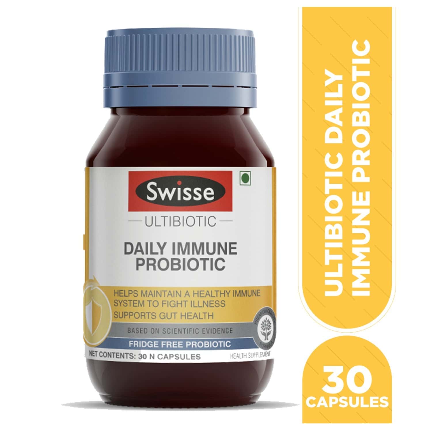 Buy SWISSE ULTIBIOTIC DAILY IMMUNE PROBIOTIC FOR IMMUNITY & GUT HEALTH ...