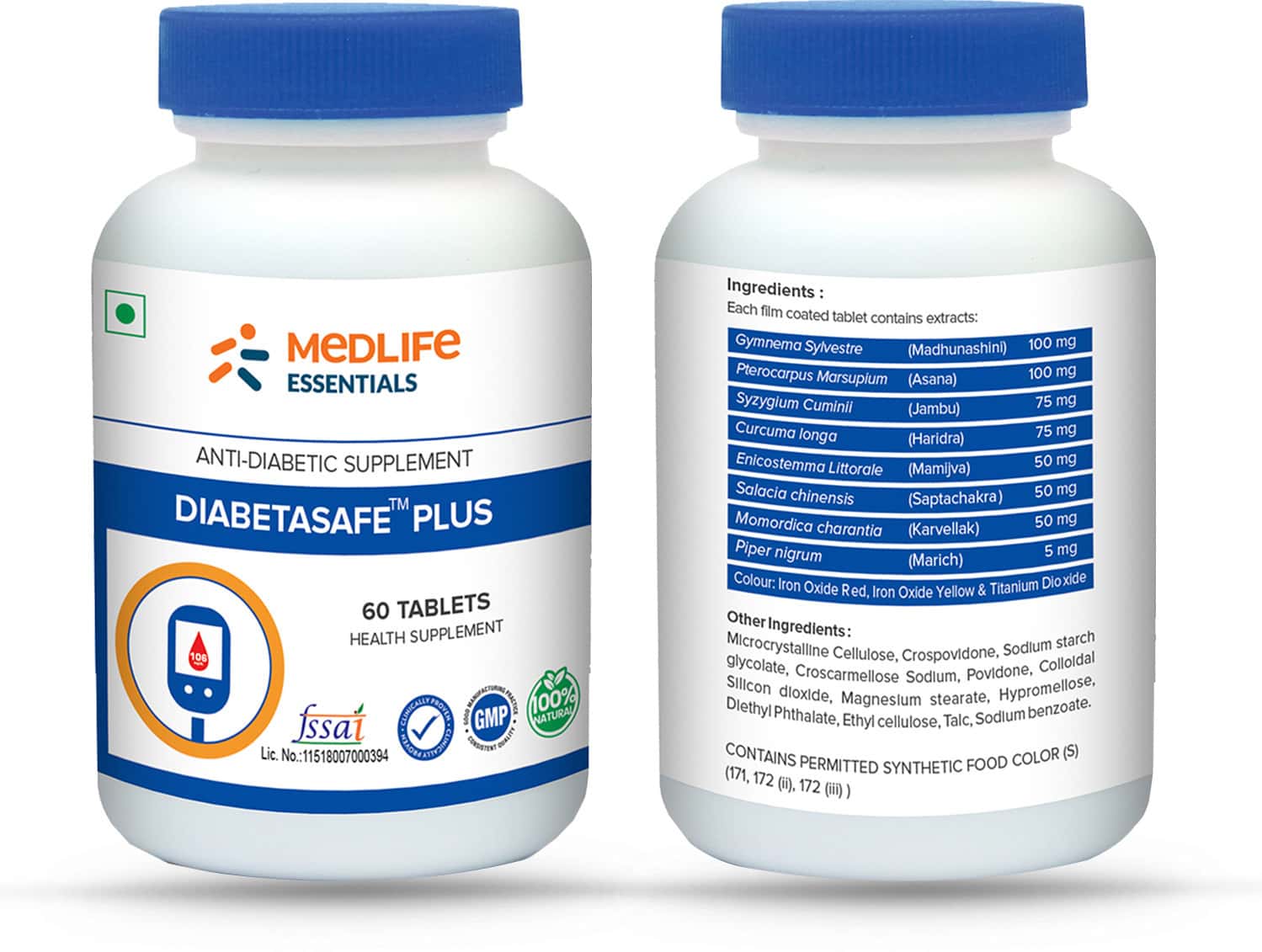 Buy MEDLIFE ESSENTIALS DIABETASAFE PLUS TABLET 60 Online & Get Upto 60% ...