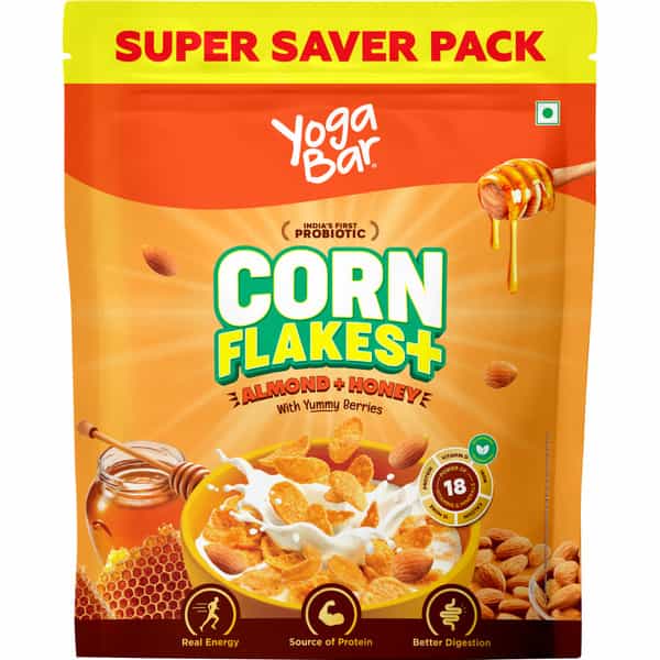 Buy CORNFLAKES ALMOND & HONEY HEALTHY CRUNCHY BREAKFAST CEREALS WITH ...