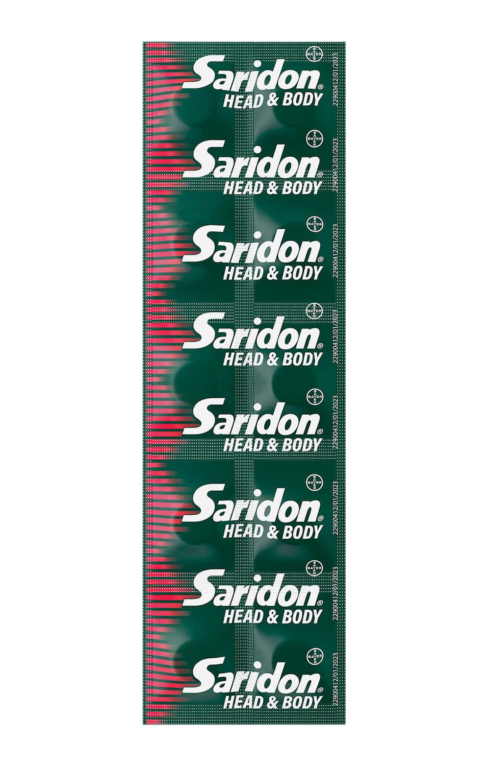 Buy SARIDON HEAD AND BODY STRIP OF 10 TABLETS Online & Get Upto 60% OFF ...