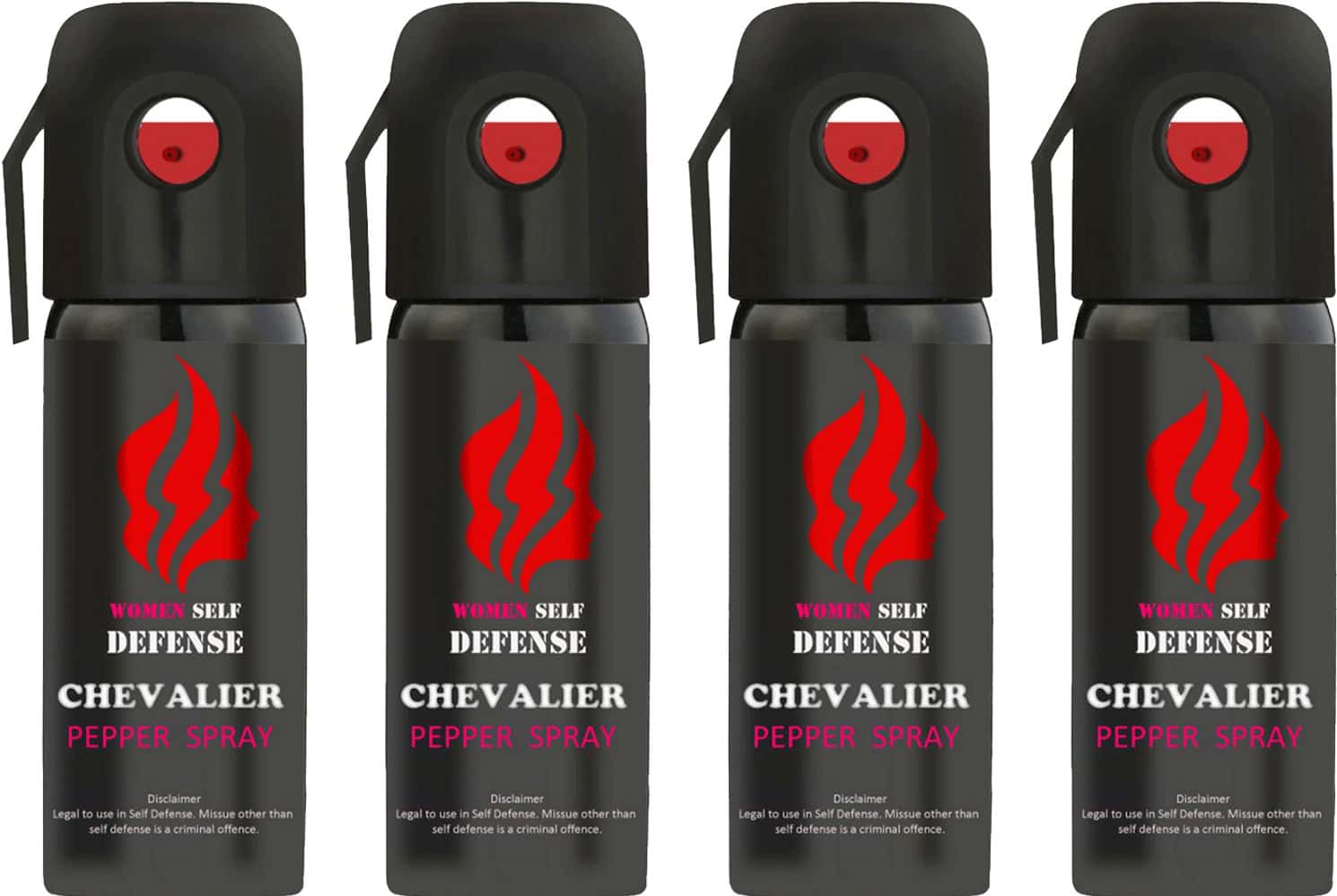 Buy COMMANDER SELF DEFENSE PEPPER SPRAY FOR SAFETY/PROTECTION PACK OF 4 ...