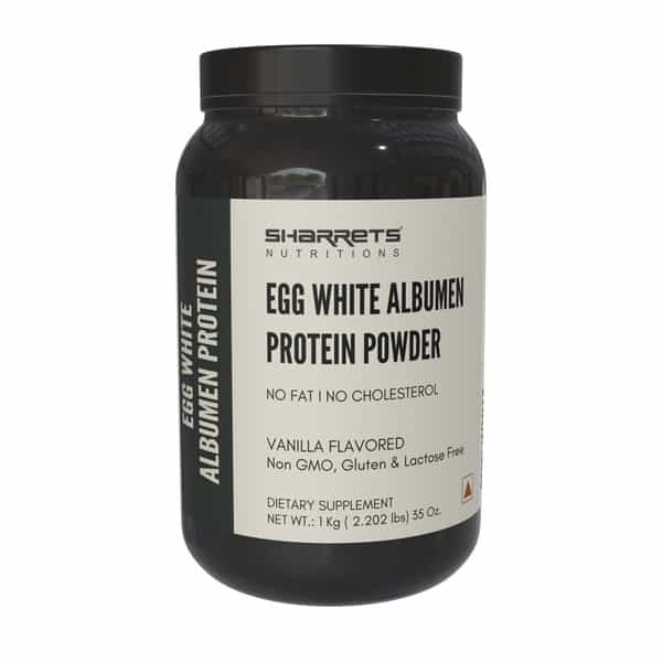 Buy SHARRETS EGG WHITE ALBUMEN PROTEIN POWDER, UNFLAVORED - LACTOSE ...