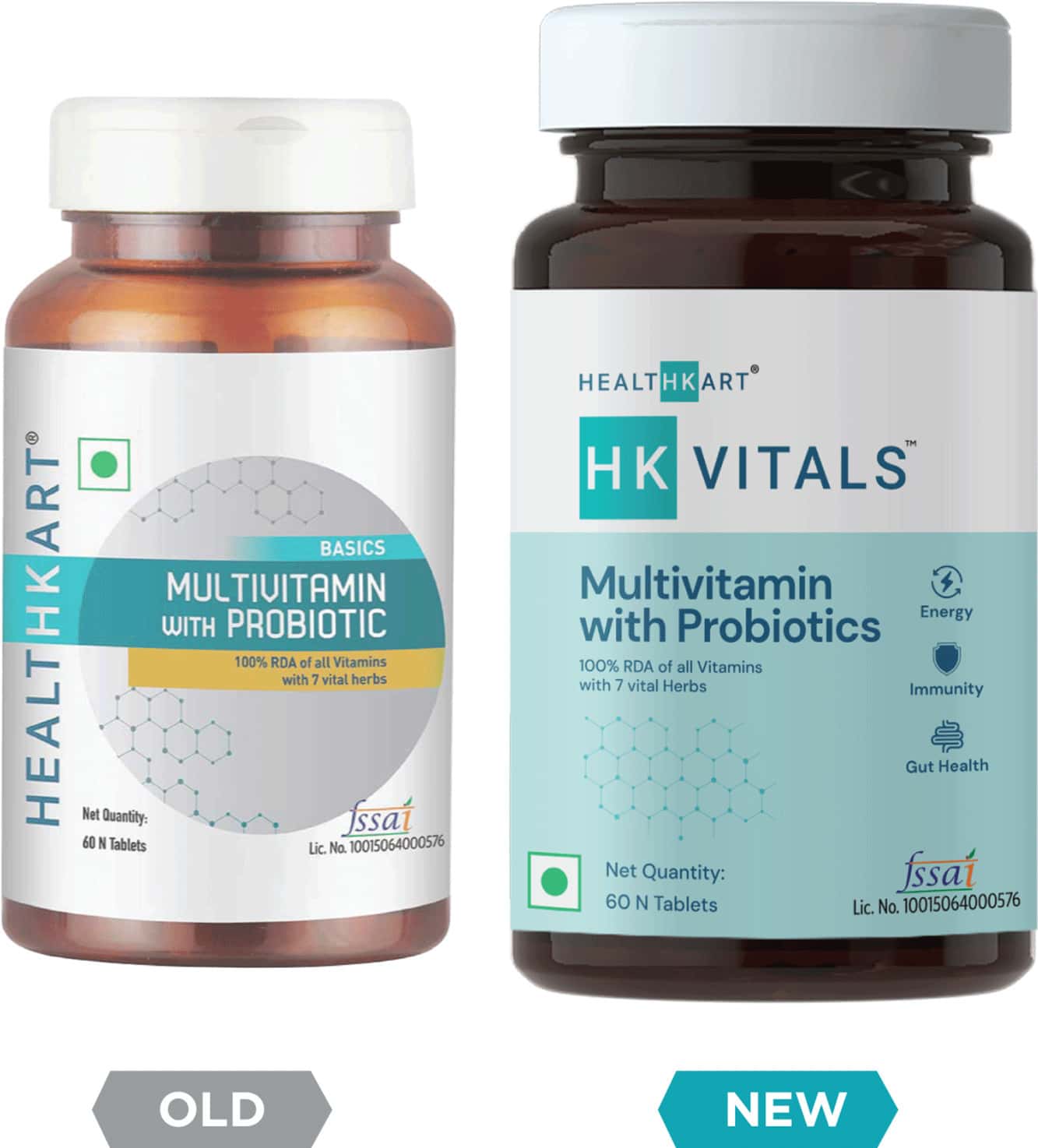 Buy HEALTHKART HK VITALS MULTIVITAMIN WITH PROBIOTICS HEALTH SUPPLEMENT ...