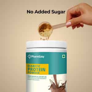 Buy PHARMEASY DIABETIC PROTEIN POWDER CHOCOLATE FLAVOUR 400G Online ...