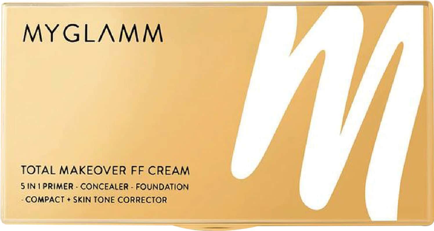 Order Myglamm Total Makeover Ff Cream Foundation Palette-Honey Online