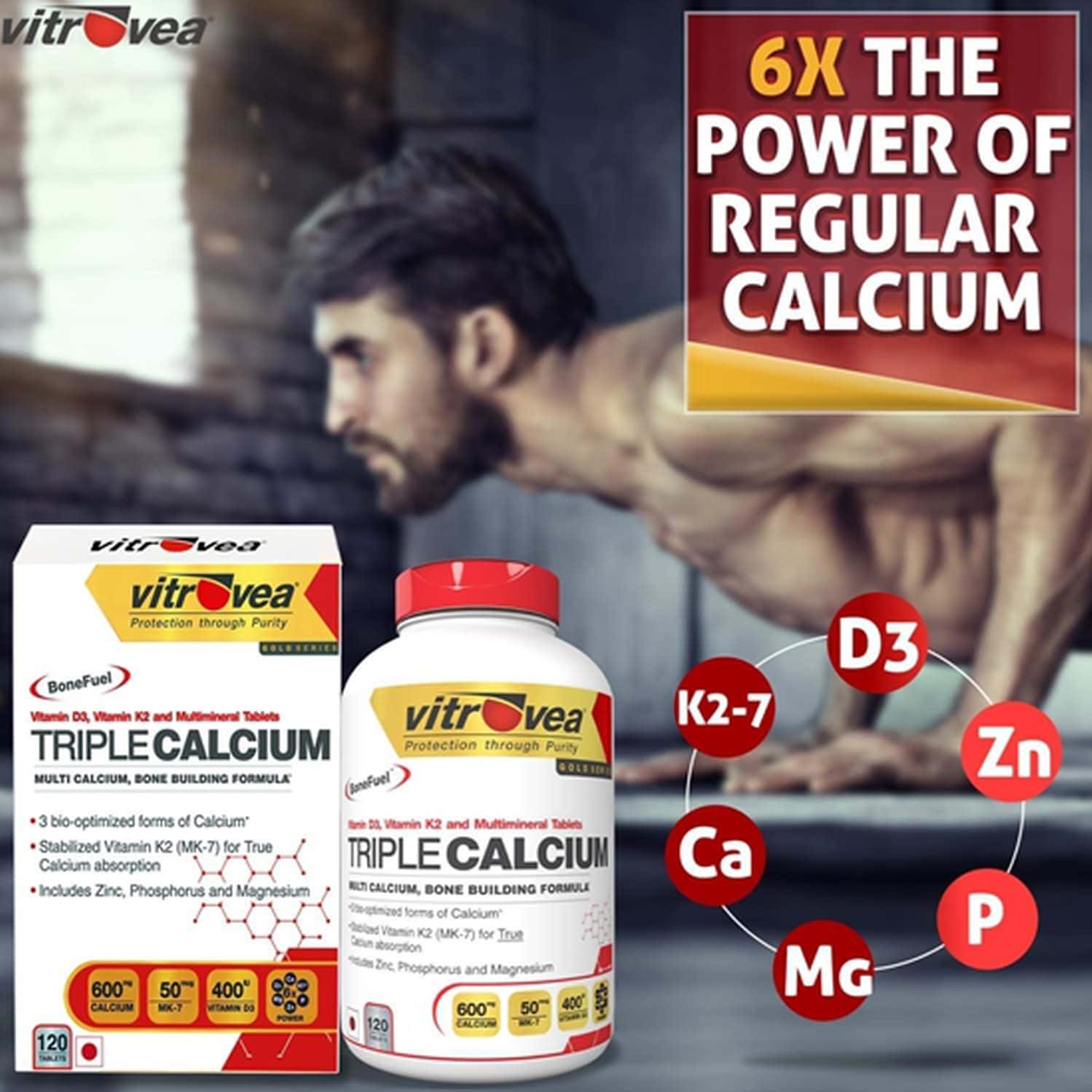 Buy NEULIFE TRIPLE CALCIUM WITH K27 & D3- MULTI SOURCE CCM FORMULA (200 ...