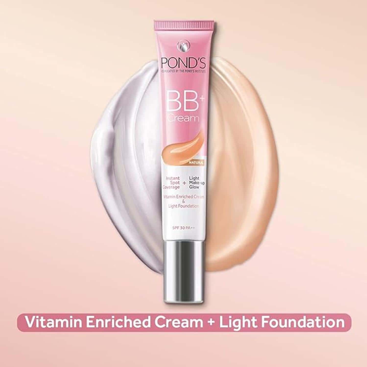 Buy POND'S BB PLUS LIGHT SPF 30 PA++ TUBE OF 18G CREAM Online & Get ...