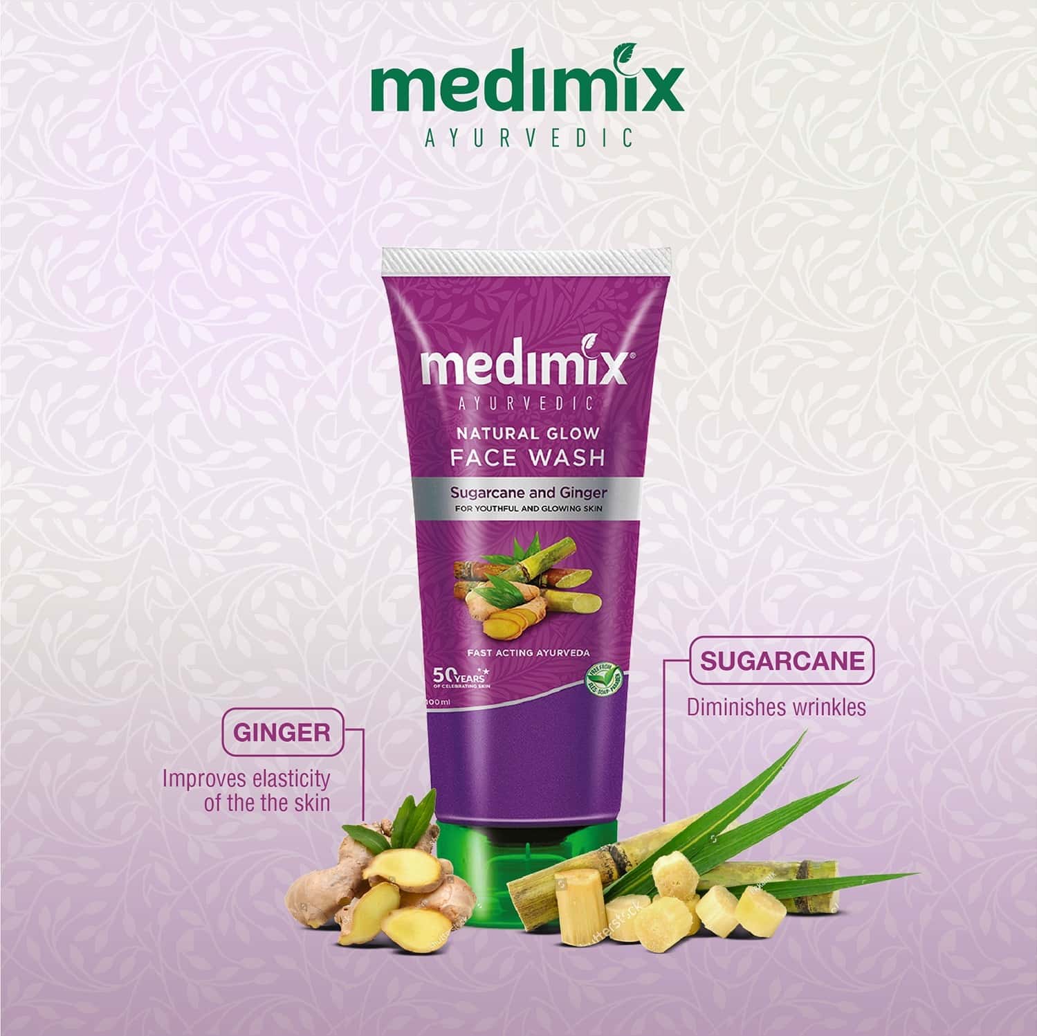 Buy MEDIMIX AYURVEDIC NATURALGLOW FACE WASH - 100ML Online & Get Upto ...
