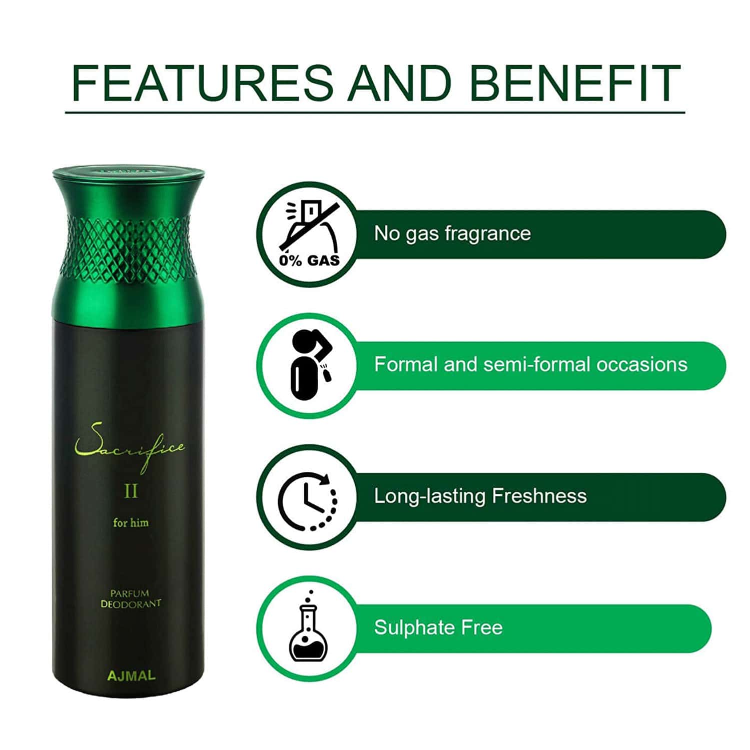 Buy MARYAJ AFTER DARK EDP 100ML FOR MEN AND AJMAL SACRIFICE II FOR HIM ...