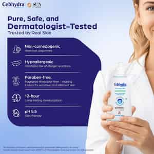 Buy CEBHYDRA BOTTLE OF 250ML MOISTURISING LOTION Online & Get Upto 60% ...