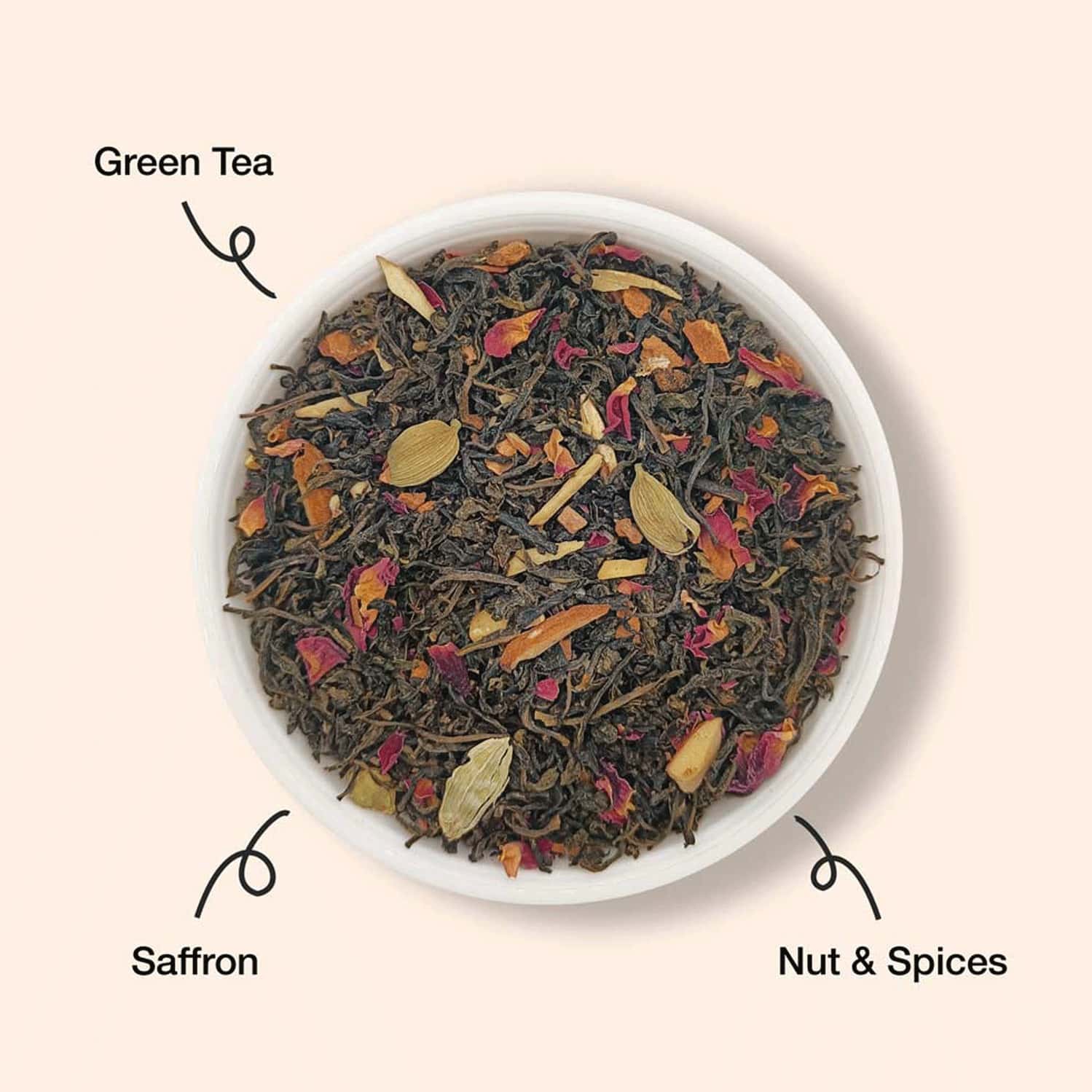 Buy THE INFUSED KETTLE KAHWA GREEN TEA (50 GMS) Online & Get Upto 60% ...