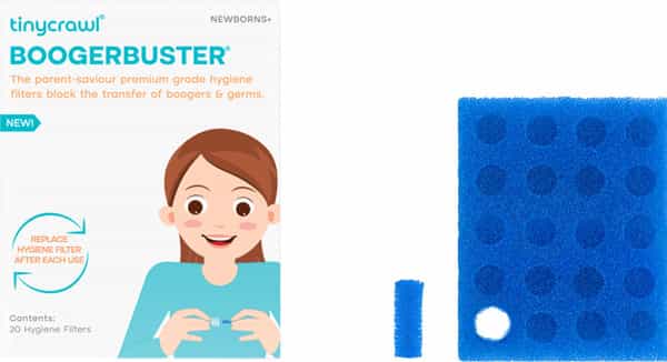 Buy TINYCRAWL HYGIENE FILTERS FOR BOOGERBUSTER - PACK OF 20 Online ...