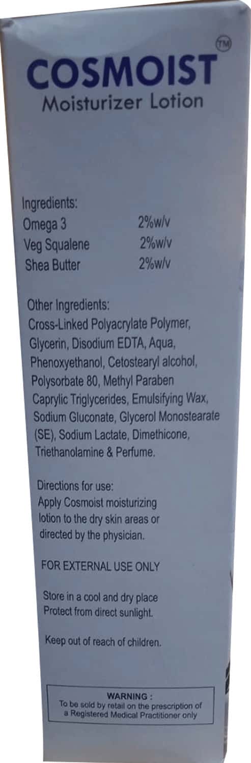 Buy COSMOIST LOTION 200 ML Online & Get Upto 60% OFF at PharmEasy