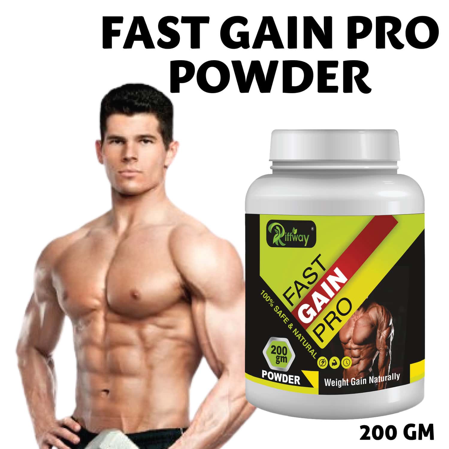 Buy RIFFWAY FAST GAIN PRO WEIGHT GAIN POWDER | WELL-ROUNDED NUTRITIONAL ...