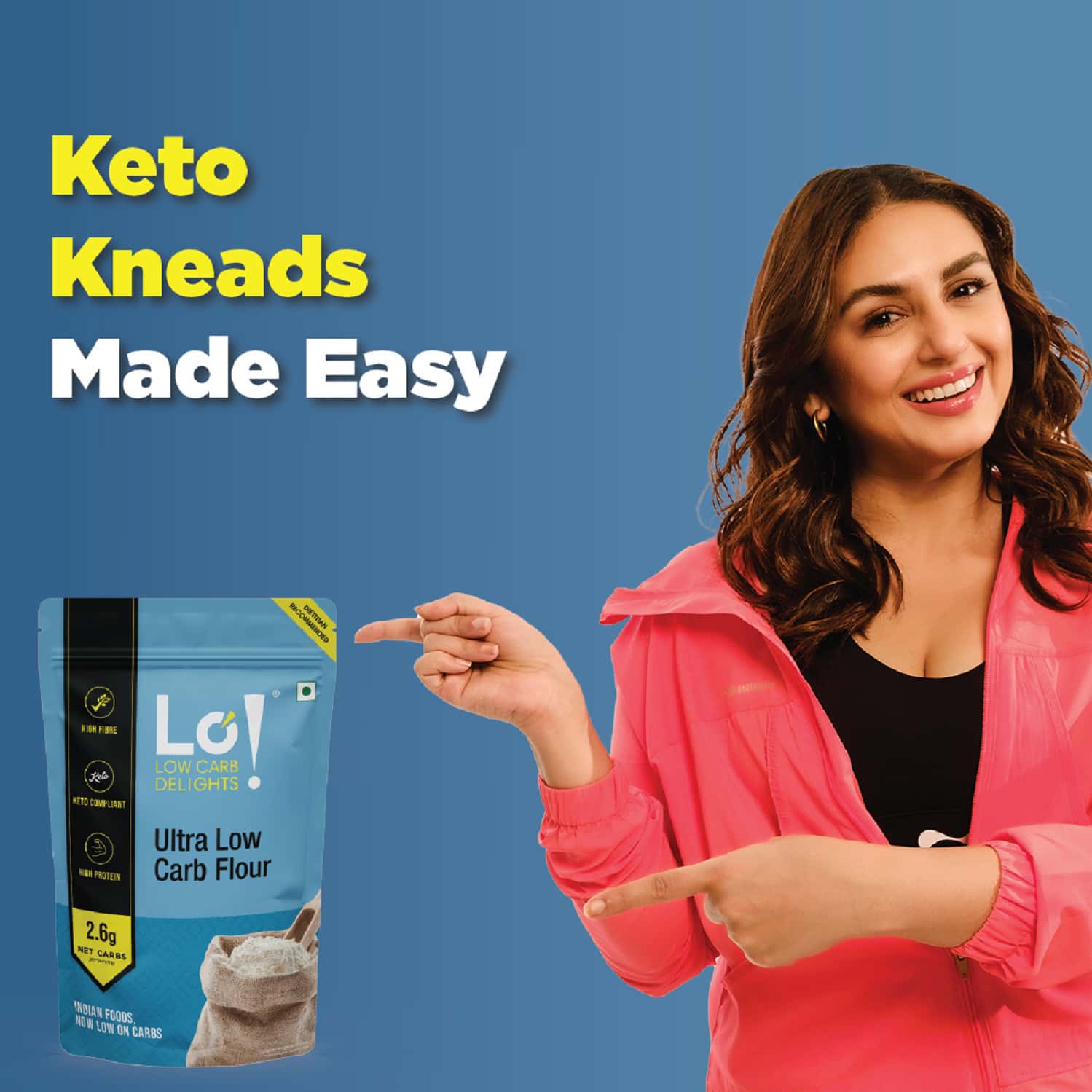 Buy LO! LOW CARB DELIGHTS - ULTRA LOW CARB KETO ATTA -3KG Online & Get Upto 60% OFF at PharmEasy