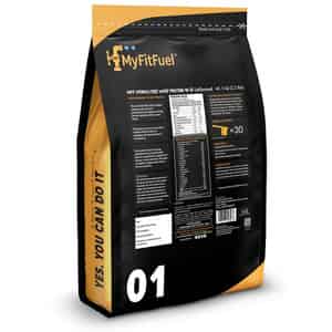 Buy MYFITFUEL HYDROLYZED WHEY PROTEIN POWDER | 1 KG | 30 SERVINGS ...