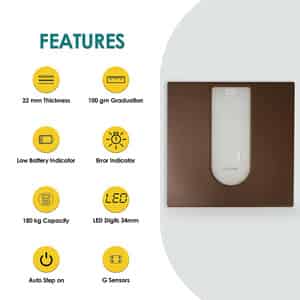 Buy EQUINOX PERSONAL DIGITAL WEIGHING SCALE EQ-EB-9100 FOR BODY WEIGHT ...