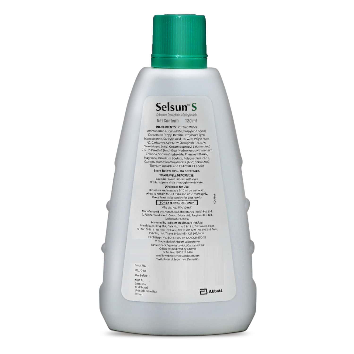 Buy SELSUN S 2-IN-1 SHAMPOO PLUS CONDITIONER 120ML Online & Get Upto 60 ...